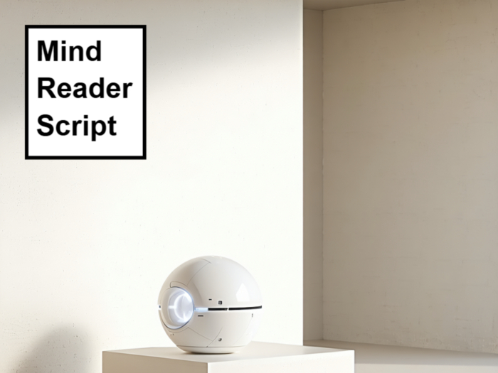 Second Life Marketplace - Mind Reader Script FULL PERM